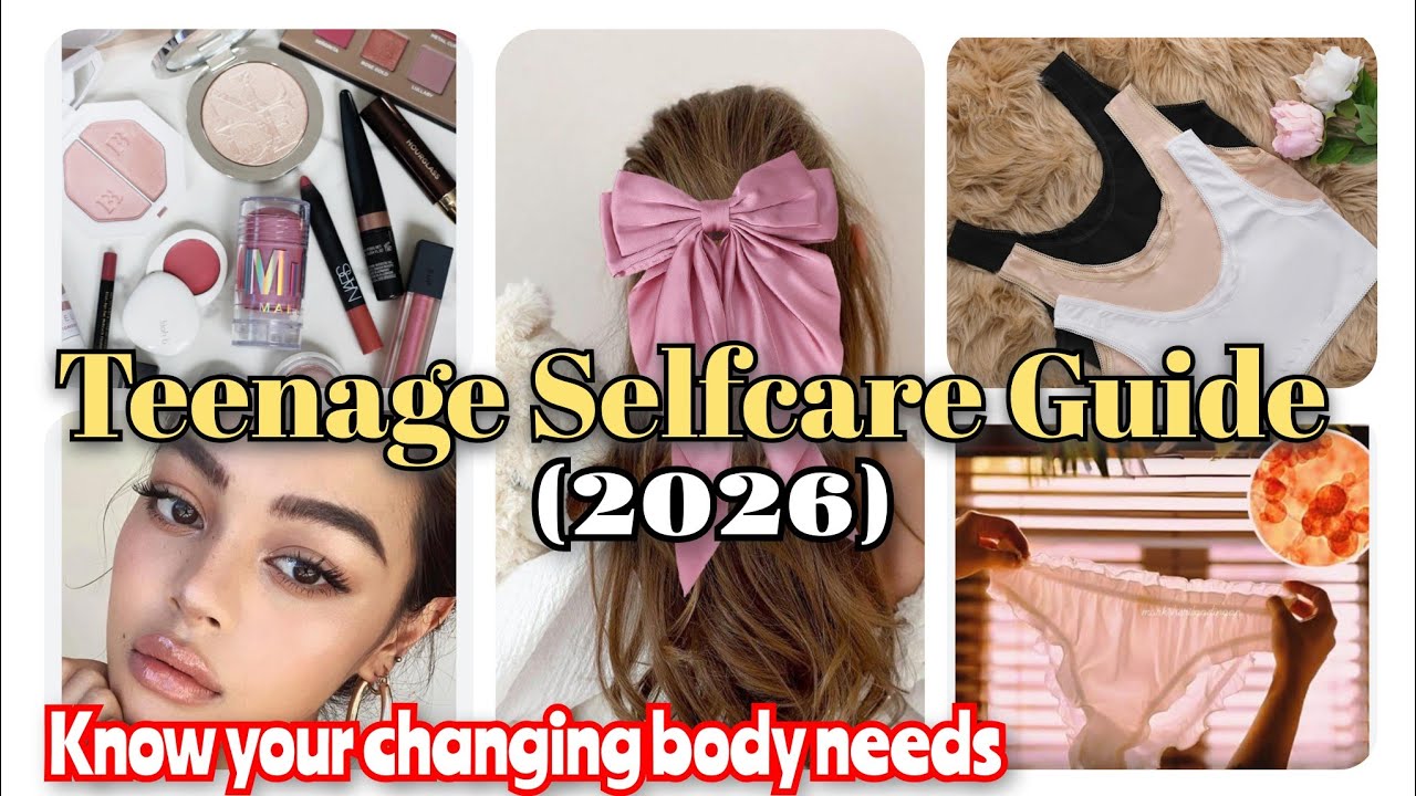 Selfcare Guide for Teenager Girls 13-19y/o ✨🦪||Periods, Breast care,Intimate hygiene, Skincare 🦋 etc