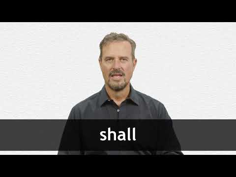 How to pronounce SHALL in American English