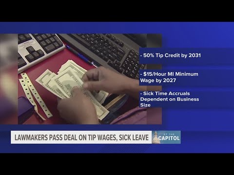 Michigan Gov. Whitmer agrees to limit wages for tipped workers amid minimum wage hike