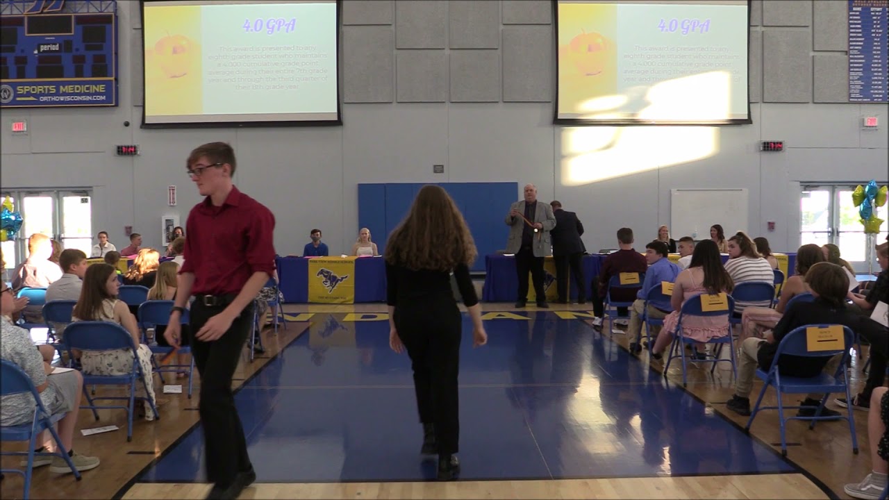 PVMS 8th Grade Awards Night