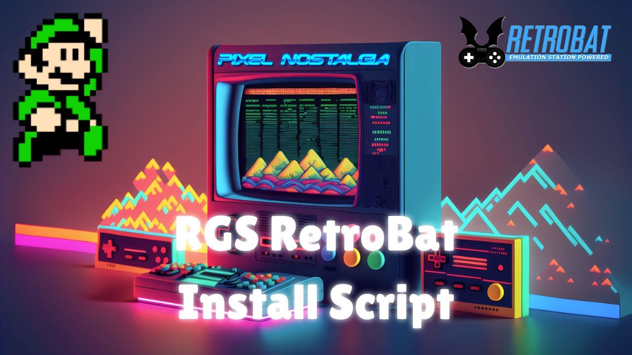 Pixel Nostalgia - RGS RetroBat Install (Pixelfication) Script