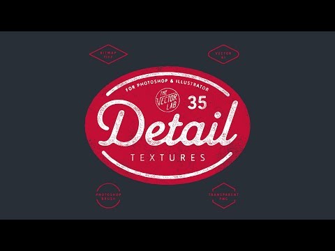 Using Detail Textures in Illustrator & Photoshop
