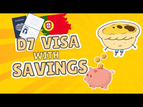Can You Apply For Portugal's D7 VISA With SAVINGS?