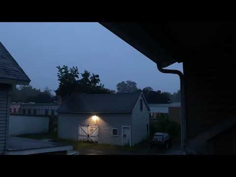 Tropical Storm Isaias. Plattsburgh, New York. August 4th, 2020. 3:17 a.m - 9:48 p.m.