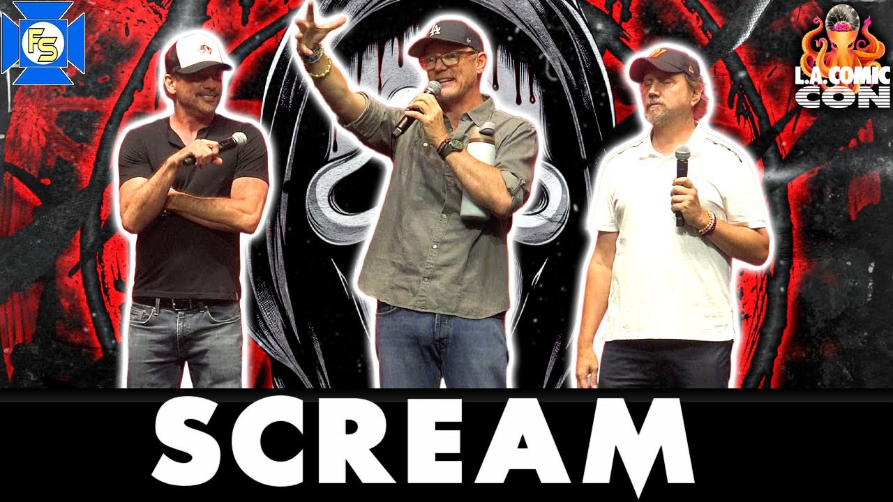 SCREAM PANEL TRIO Total Chaos at LA Comic Con 2025