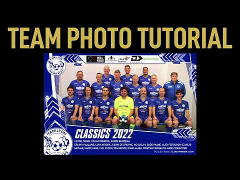 Formal Team Photo Tutorial