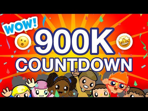 900,000 Subscriber Countdown!!! | Preschool Prep Company
