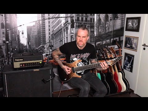 ESP LTD M-1007HT Black Fade 7-String | Reverb