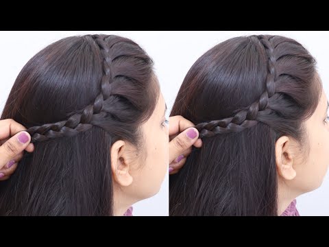 Quick Ponytail Hairstyle for Everyday - New hairstyle | Easy Simple hairstyle | Hairstyle for girls
