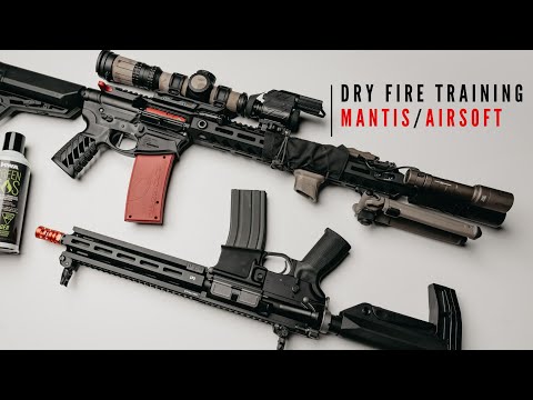 Dry Fire Training Using Mantis Tech & Gas Blowback Airsoft Guns