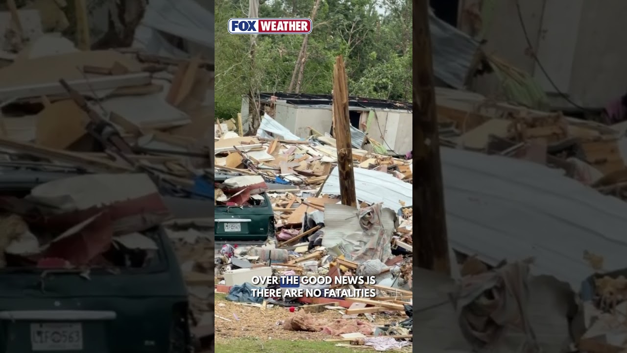 Powerful Tornado Tears Through Mississippi, Causing Destruction and Flattening a Mobile Home Park