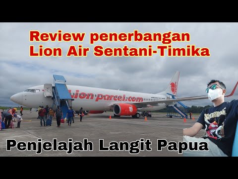 LION AIR JT 3763 | Boeing 737-800 NK PK-LPL | Jayapura-Timika | Flight Review