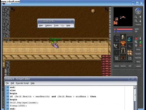 Vídeo Aula – Script de Potions TibiaBOT NG « Tibia Fácil