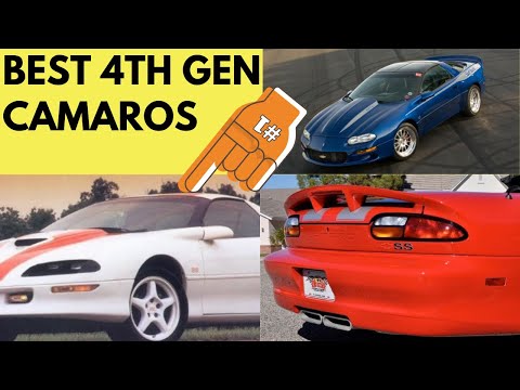 My thoughts on 4th gen Camaros