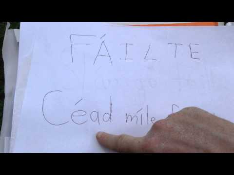 Irish Lesson - How to Say Welcome in Irish