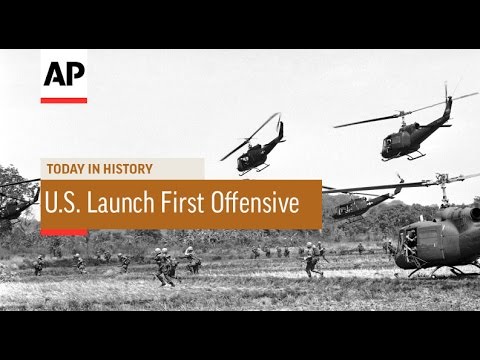 Vietnam: U.S. Forces Launch First Major Offensive - 1965 | Today in History | 28 June 16