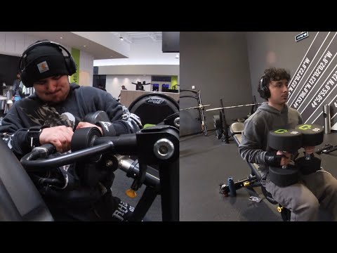 First Lift Vlog!!! (Full Body Work Out) w/ Z and Adrian