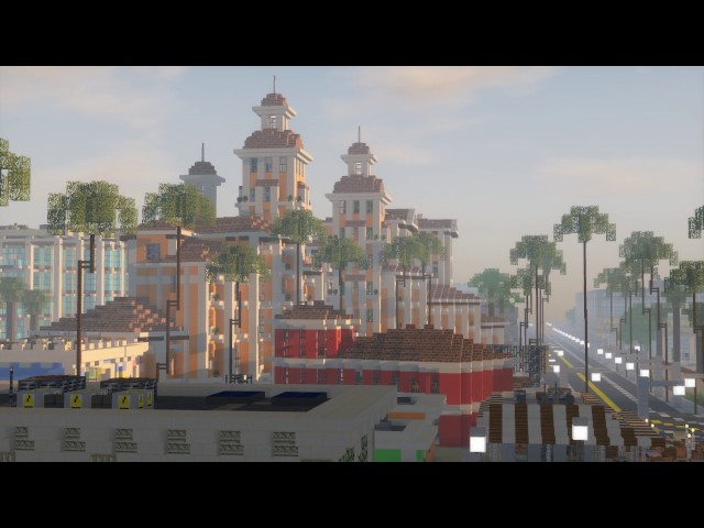 Highway Stack Interchange - Greenfield Minecraft Map