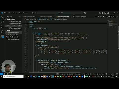 How to get clicked features in Leaflet!