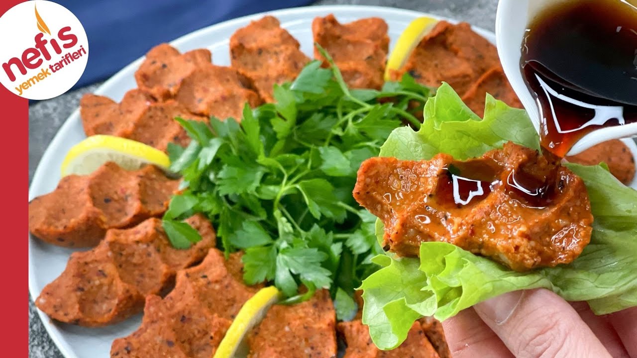 Çok Daha Ekonomik 💰 Çok Daha Lezzetli 😋 Ev Yapımı Etsiz Çiğ Köfte