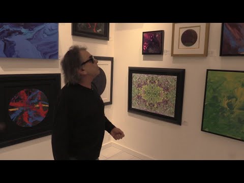 Legendary Mickey Hart of the Grateful Dead showcases brand new collection of his art