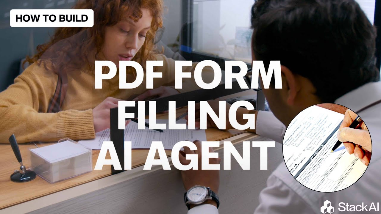 Build a PDF Form Filling Agent in 4 Minutes | StackAI