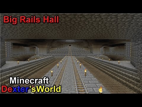 Big Rails Hall Minecraft Project