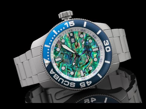 Invicta 22083 50mm TI-22 Abalone Dial Titanium Automatic Bracelet Watch