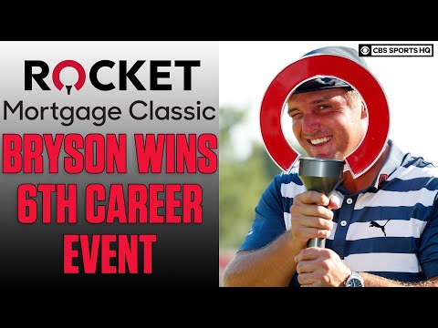 Bryson DeChambeau wins Rocket Mortgage Classic on the PGA Tour, Matthew Wolff 2nd | CBS Sports HQ