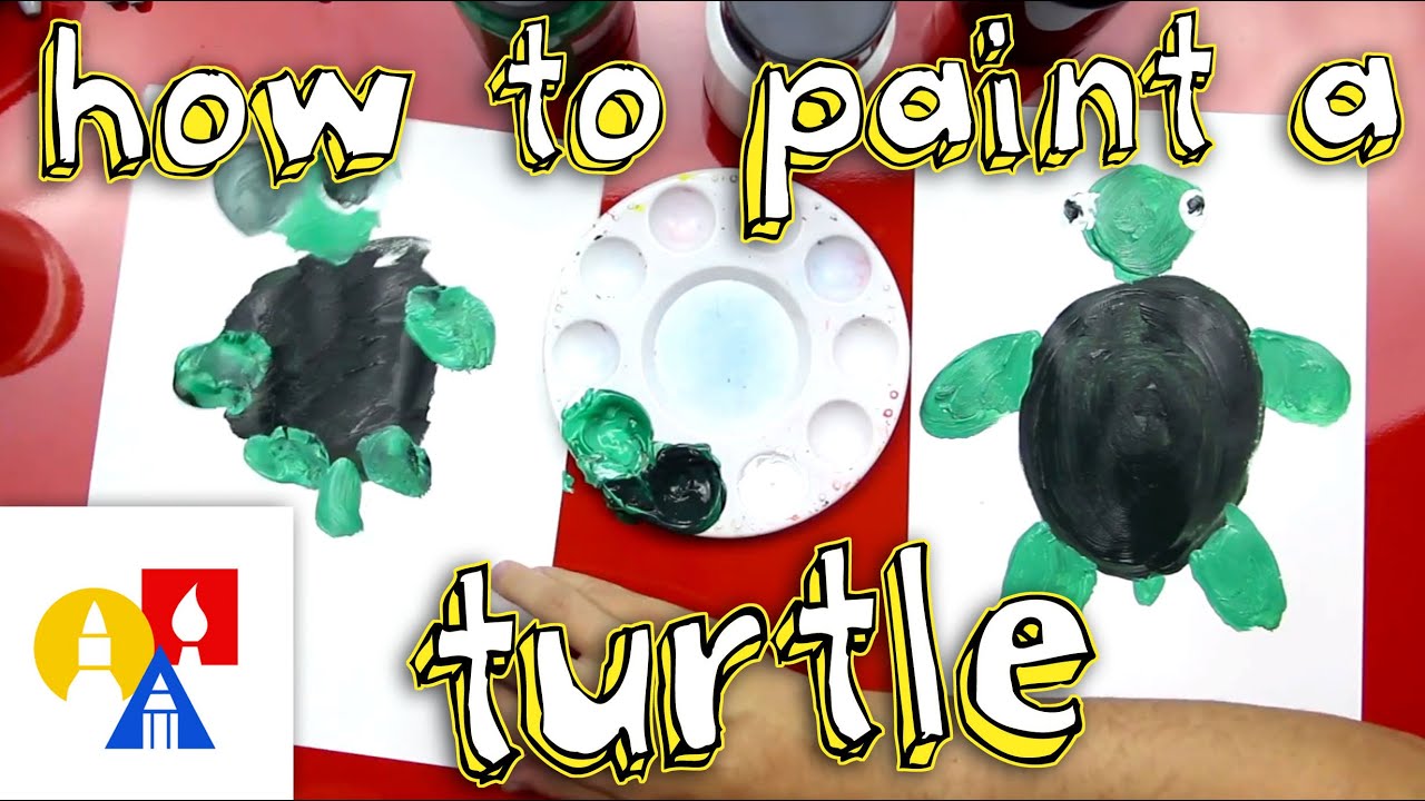 How To Paint A Sea Turtle