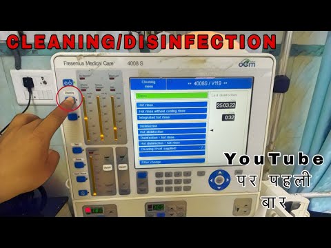 Hemodialysis Machine Disinfection & Cleaning Dialysis machine Rinse,Disinfection,citric