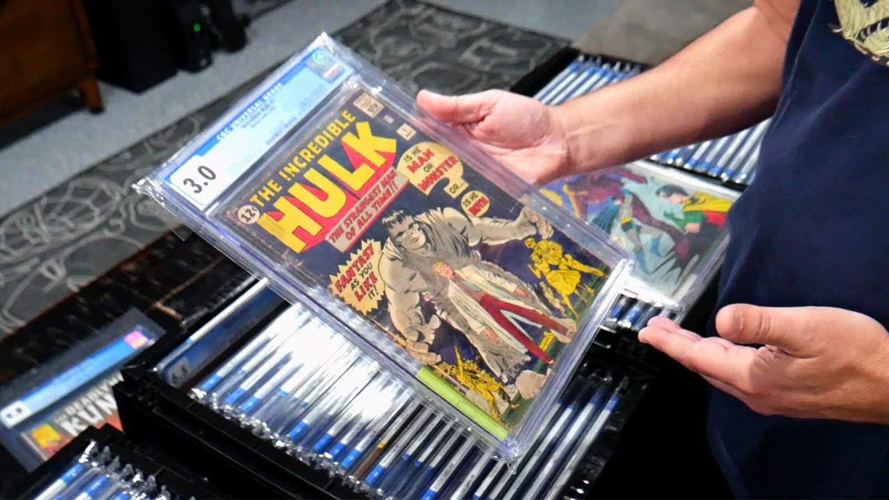 $200,000+ Comic Book Collection Has HUGE Marvel & DC Key Issues!