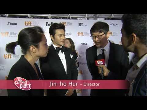 Ziyi Zhang and Jin-Ho Hur at TIFF 2012 for Dangerous Liaisons