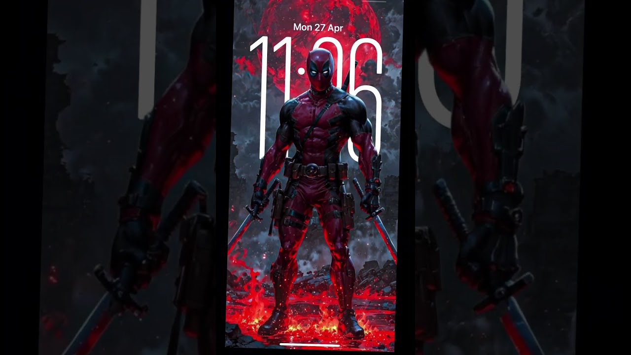 3 Best Deadpool wallpapers you must have🔥 #iphone #wallpaper #deadpool #marvel