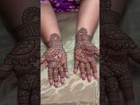 #henna #mehndi #hennadesigns #hennatattoodesign #easymehndidesign #mehndidesigns #bridalmehndi