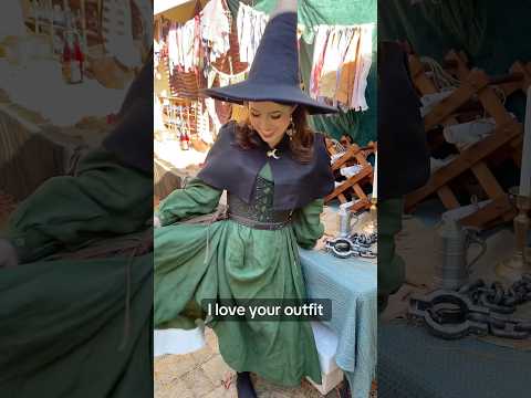 don’t show up as a witch to a Renaissance party 😬 ft. @laurendoescosplay