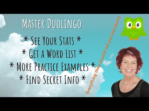 Duolingo - Word Lists, Progress Charts, Secret Info & More