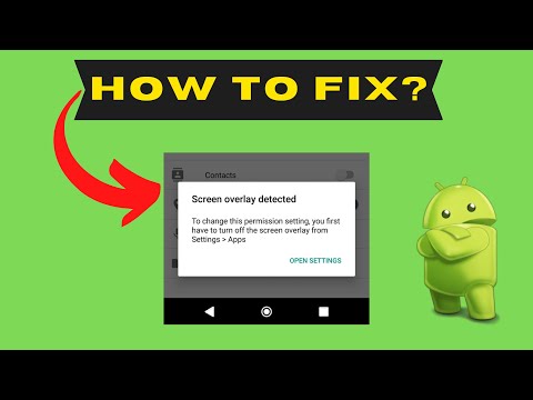 How to fix screen overlay detection error in apps on Android - IT基礎