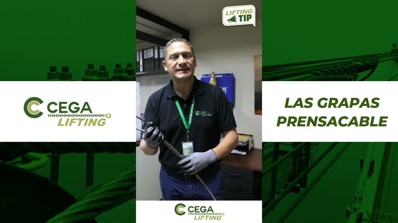 LIFTINGTIP - Las grapas prensacable