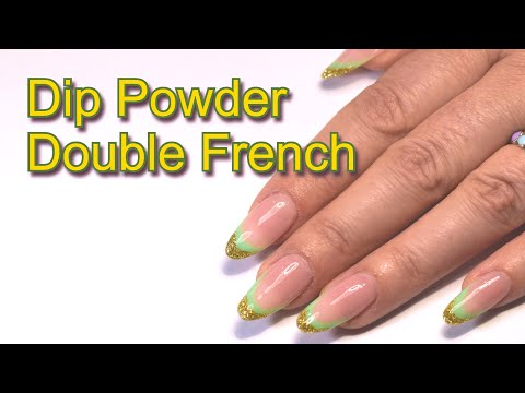 The Dip Powder Double French. Watch Me Work.