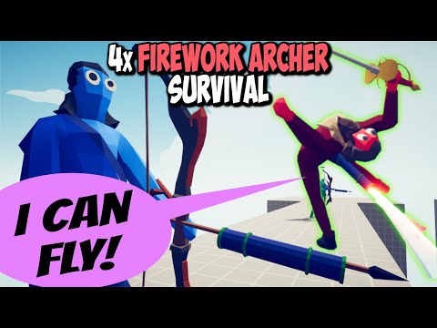 Steam Community :: Video :: 🚀FLY! 4x FIREWORK ARCHER Survival vs ...