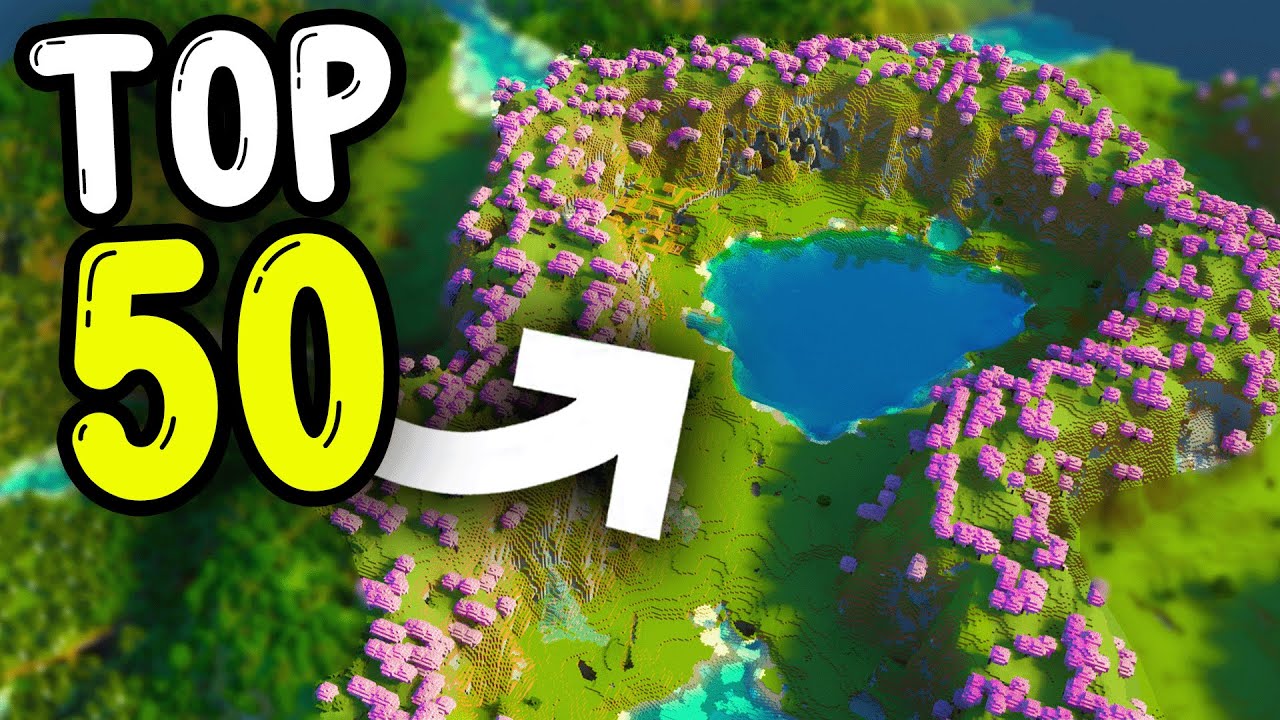 TOP 50 NEW SEEDS In Minecraft 1.21+! (Bedrock & Java)