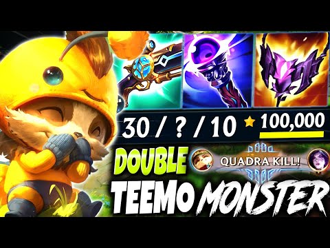 My BEST TEEMO BUILD/GAME: 30 Kills, Penta Kill, Quadra Kill and 100.000+ DMG DEALT 💀 | s15 Gameplay