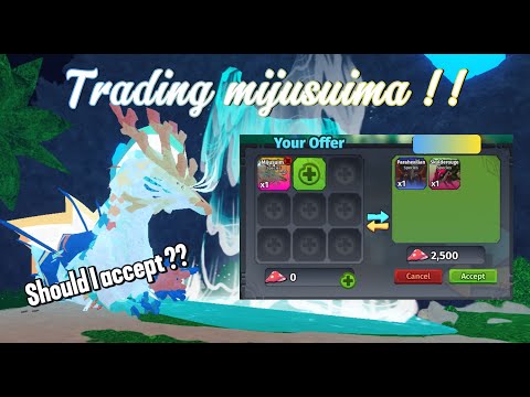 Trading Mijusuima !! (creature of sonaria)