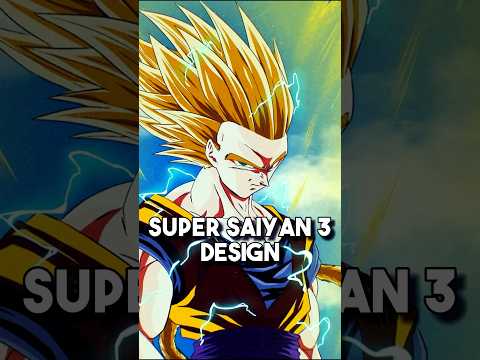 Super Saiyan 3 Almost Looked Totally Different #shorts #dragonballsuper