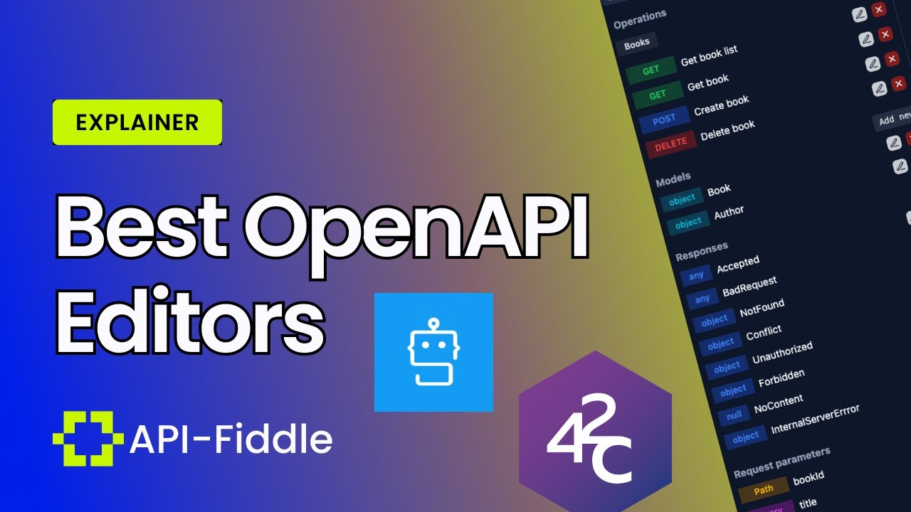 Best OpenAPI Editors in 2024 — API-Fiddle, Stoplight Studio, OpenAPI Editor
