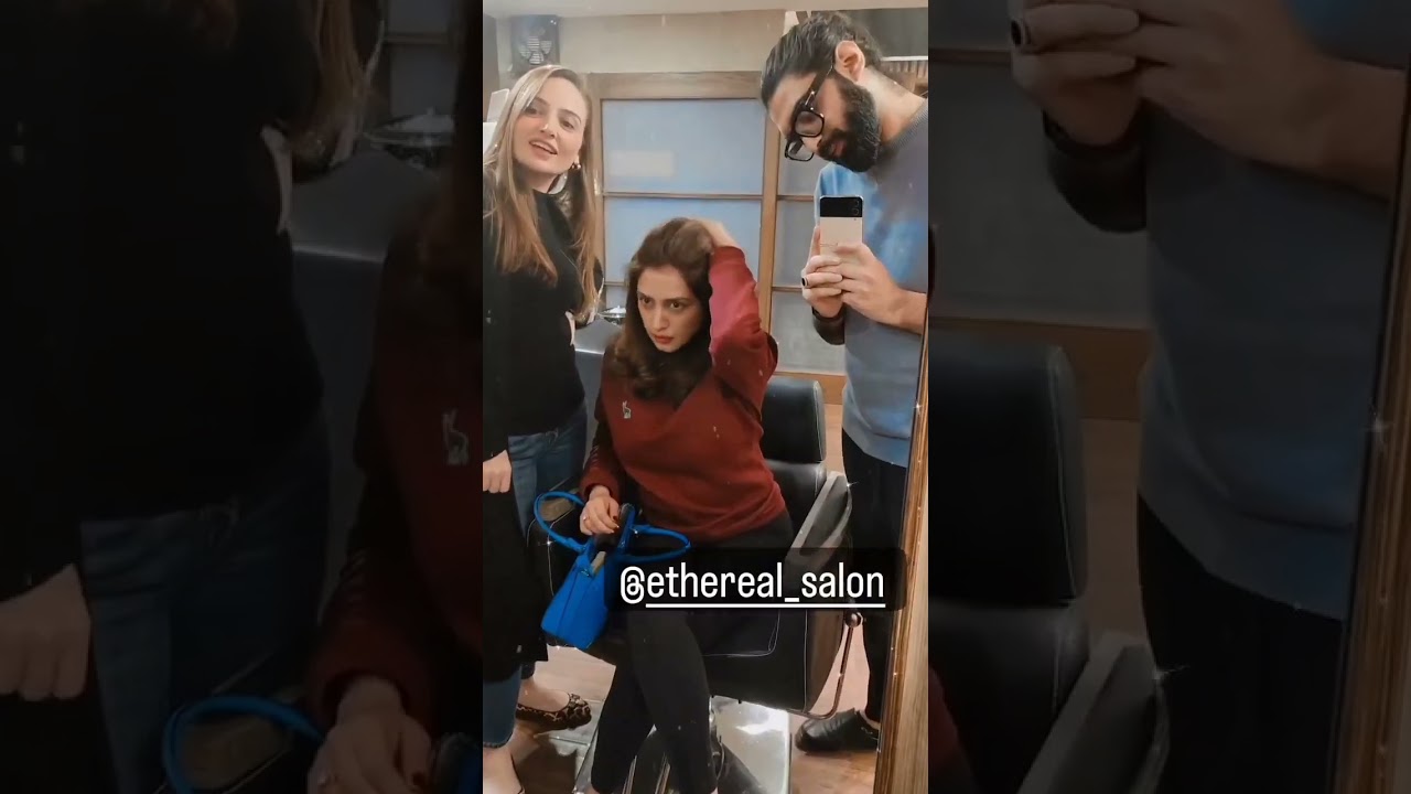 Iman. Ali in salon 💕