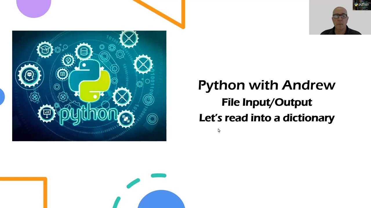 Python Files - Let's read data from a csv into a dictionary