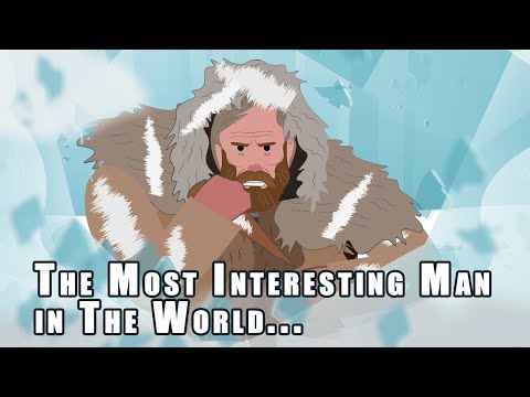 A chisel made of frozen poop – Sad!