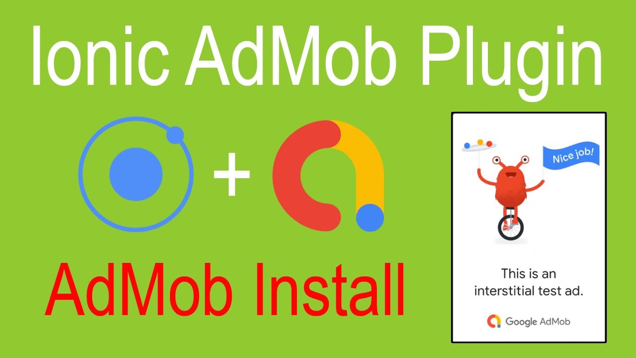 Ionic4 admob free plugin install | google admob ads in ionic | Ionic AdMob plugin step by step